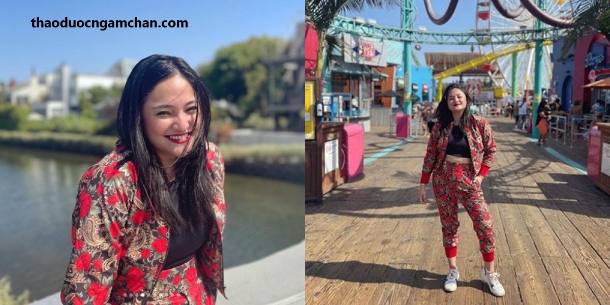 Style Fashion Marshanda Saat Berlibur ke Amerika